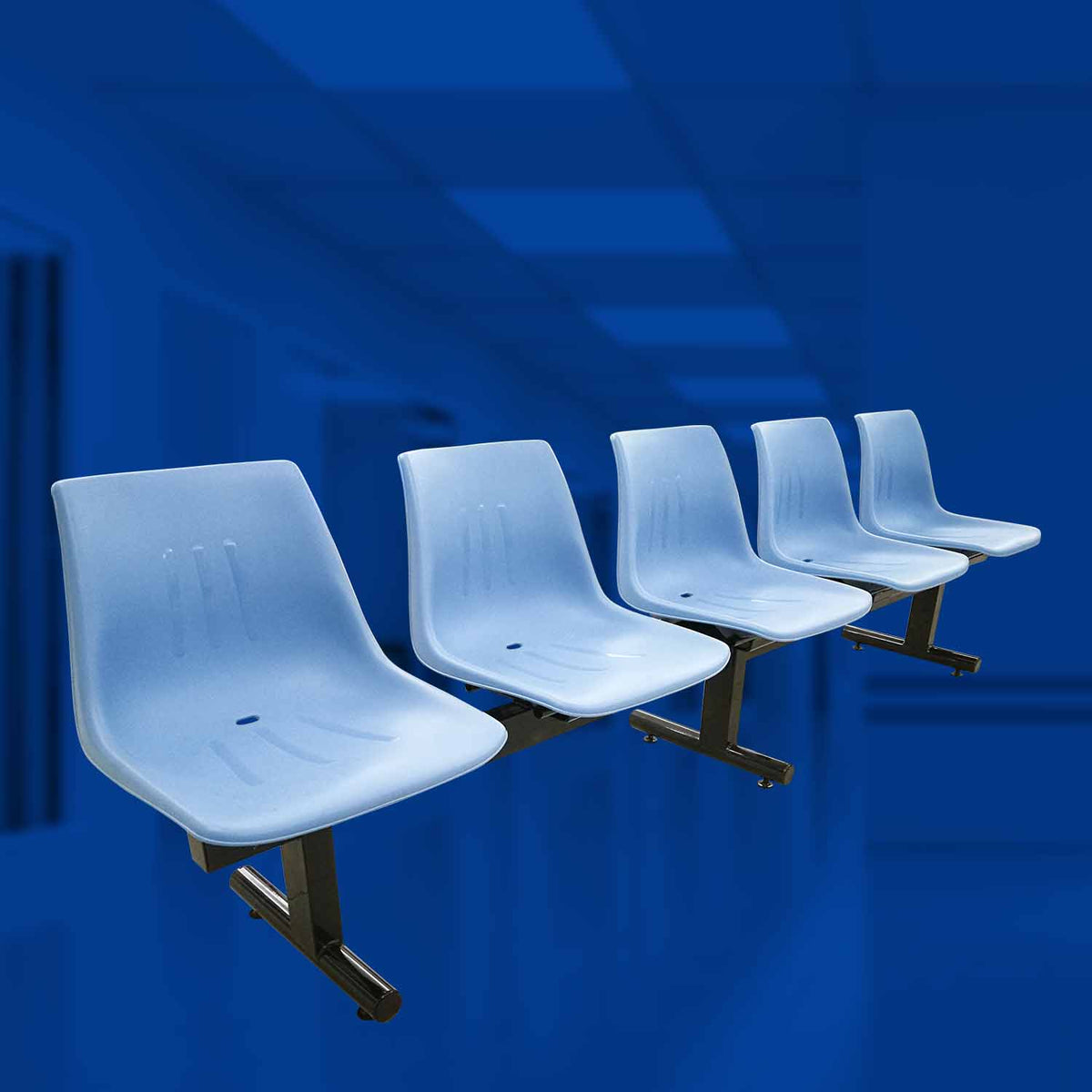 5 Seater Gang Chair | Uratex Business