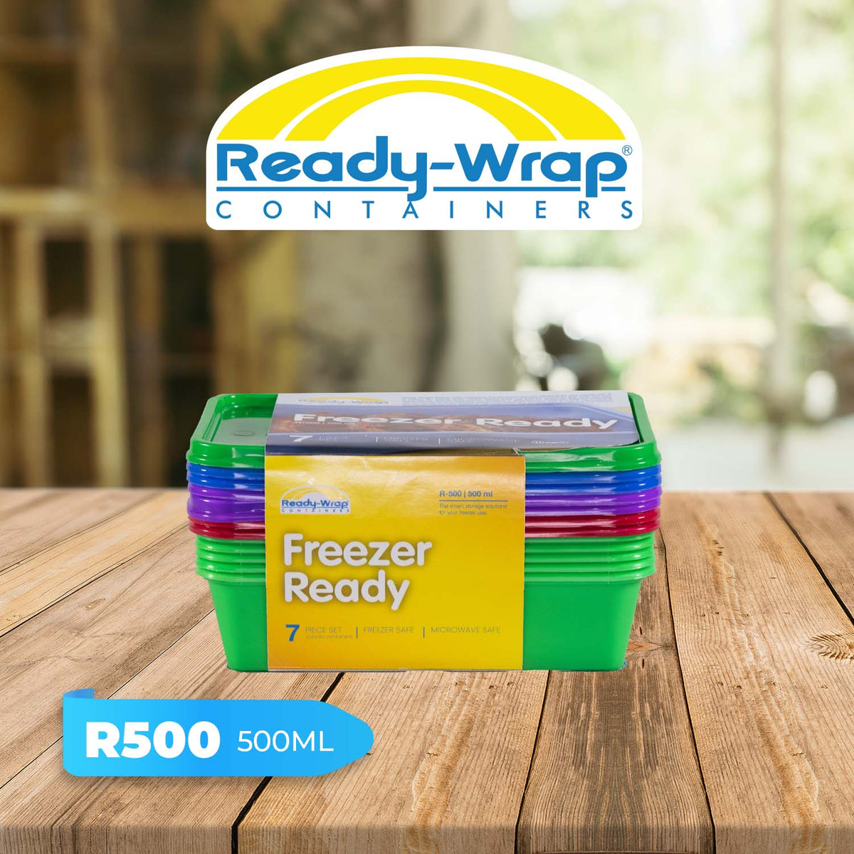 500 ML Freezer-Ready Food Containers | Uratex Business